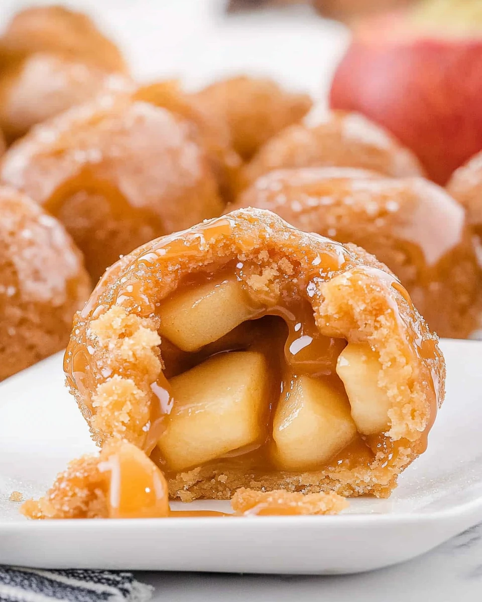 Easy Caramel Apple Pie Bombs Recipe