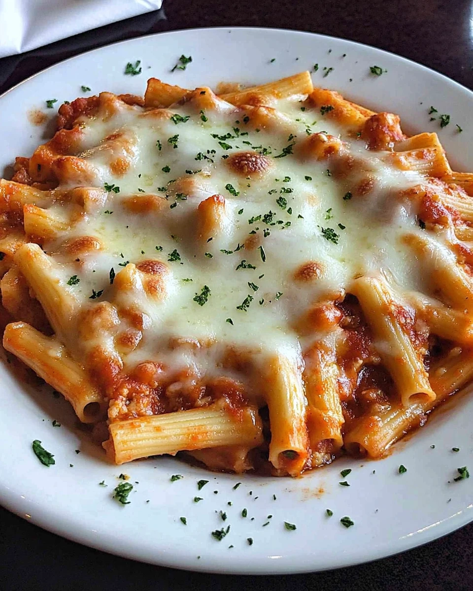 Easy Maggiano's Taylor Street Baked Ziti