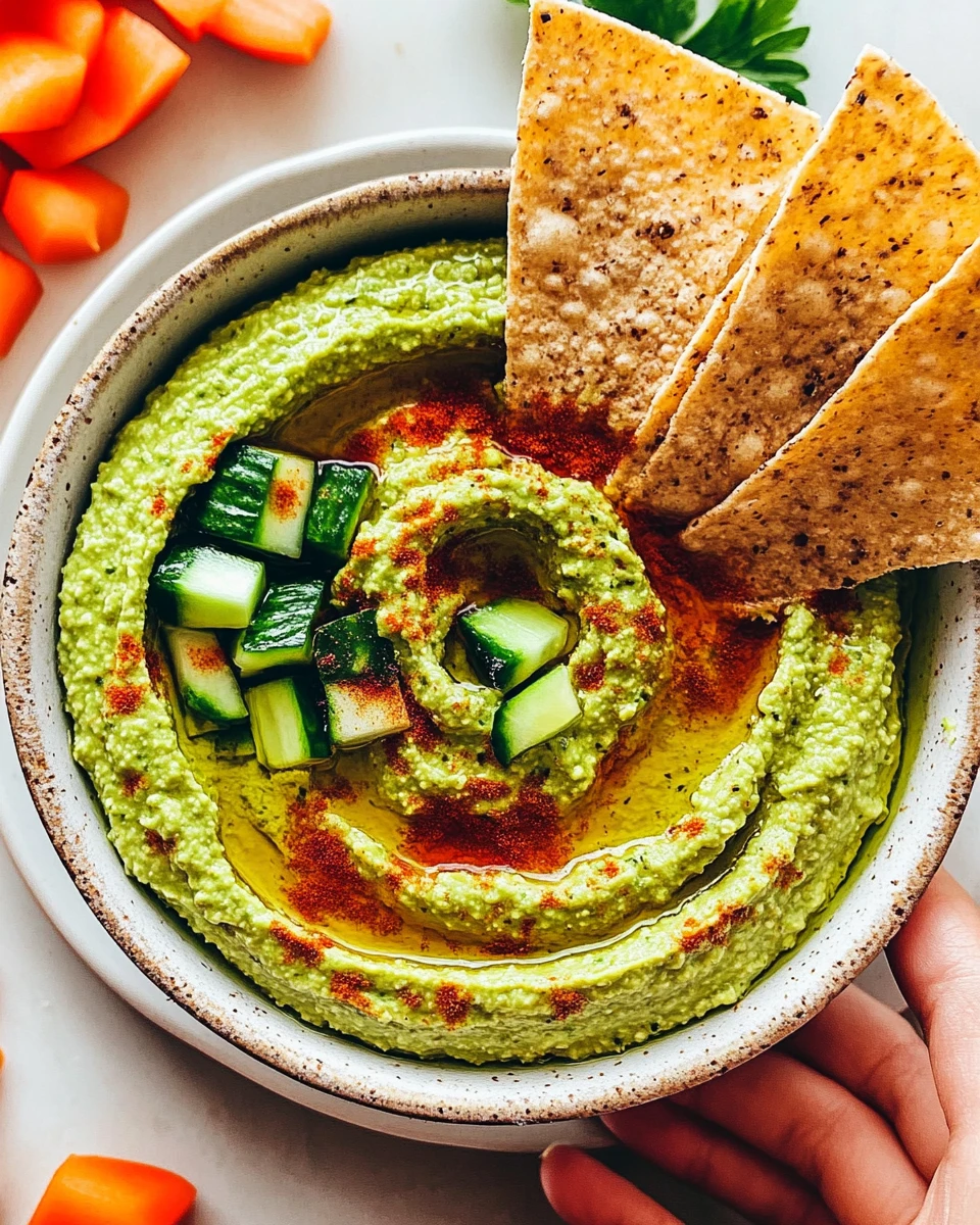 Quick Green Goddess Hummus Recipe