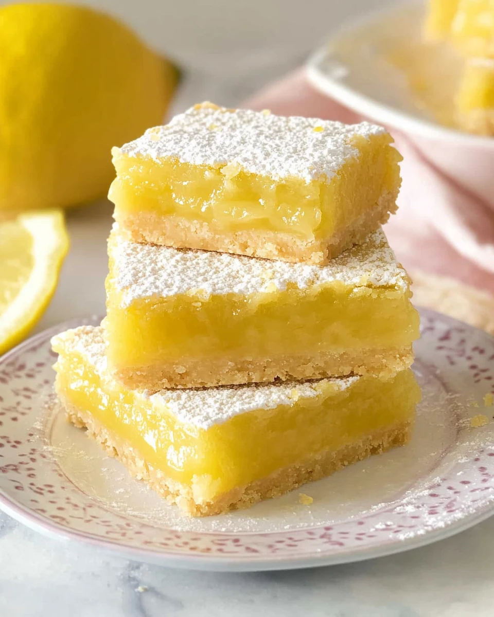 Best Lemon Bars Recipe
