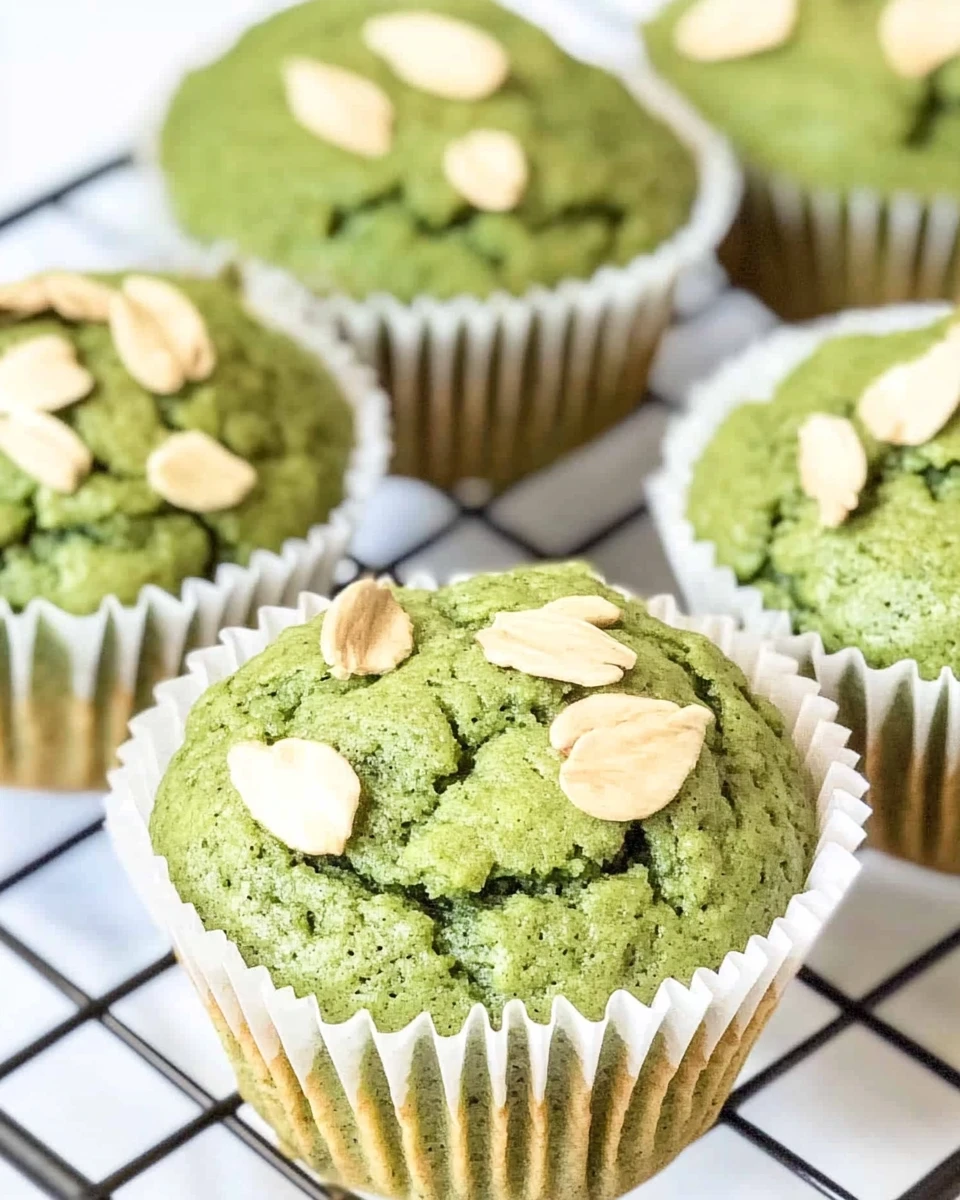 Easy Matcha Muffins Recipe