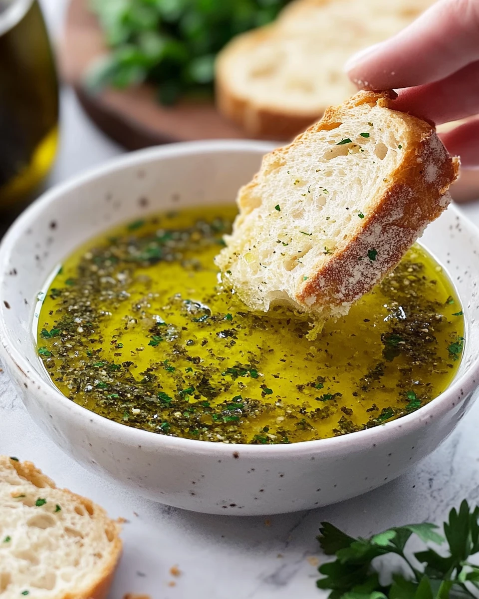 Quick Olive Oil Bread Dip Recipe