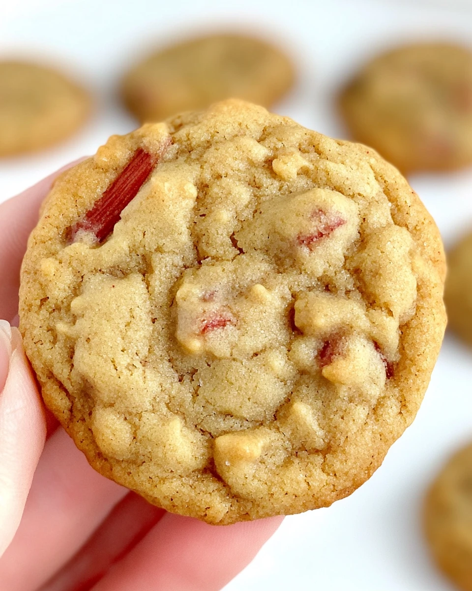 Best Brown Sugar Rhubarb Cookies Recipe