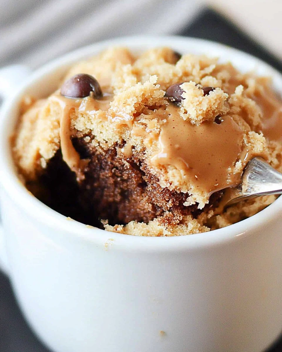 Quick Peanut Butter Mug Cake Recipe