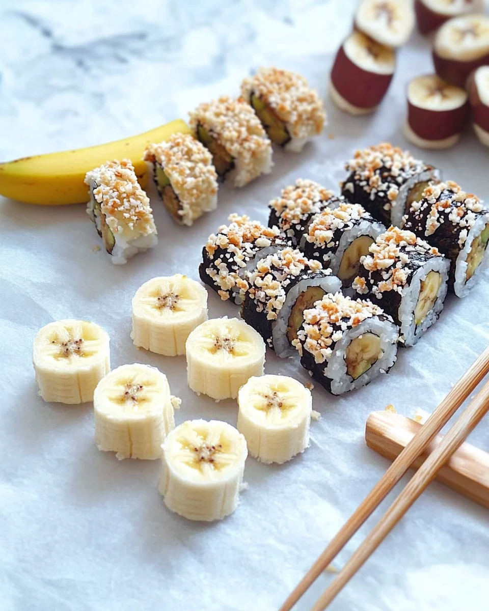 Quick Banana Sushi Recipe