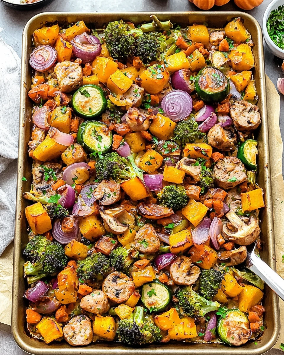 Easy Fall Sheet Pan Dinner Recipe