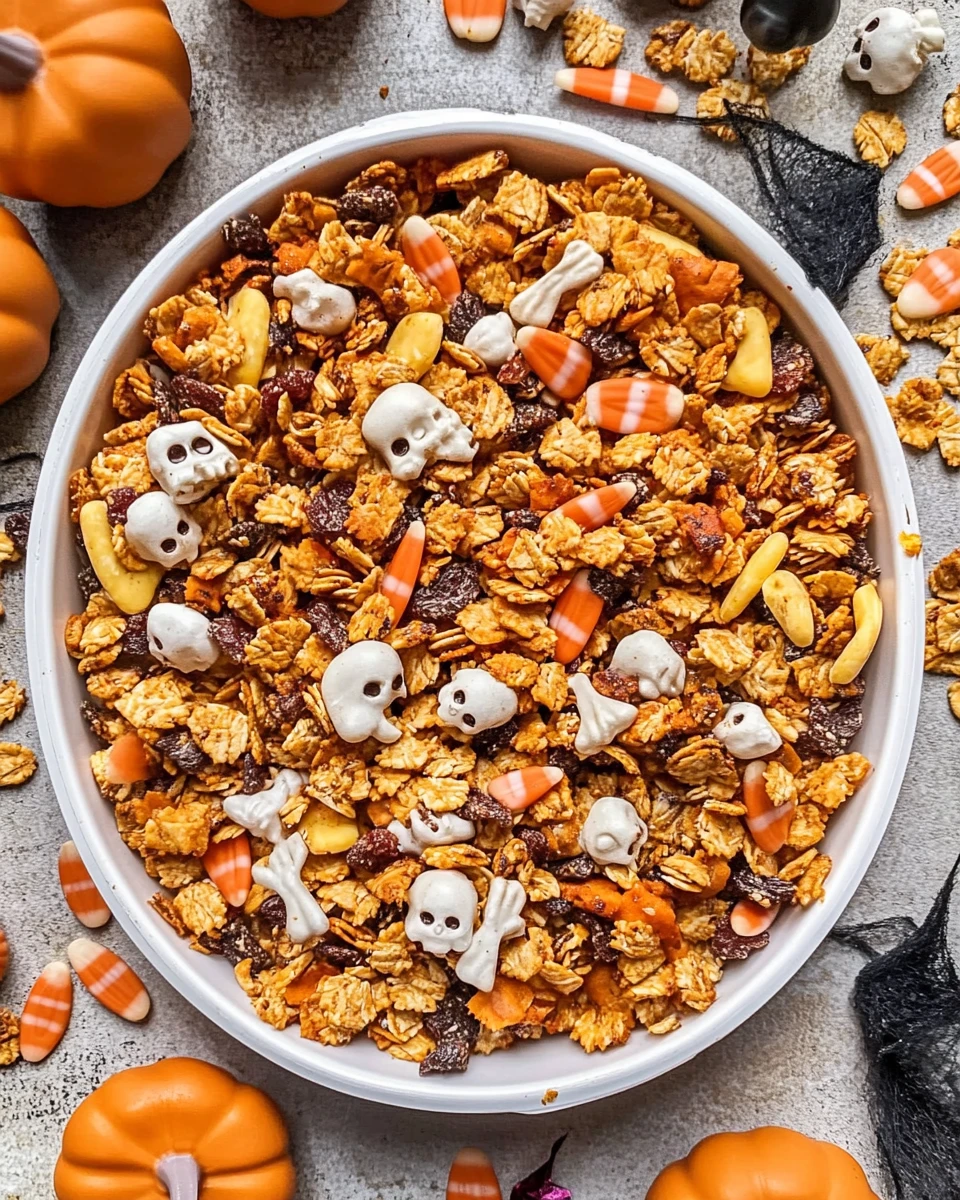 Easy Halloween Trail Mix Recipe