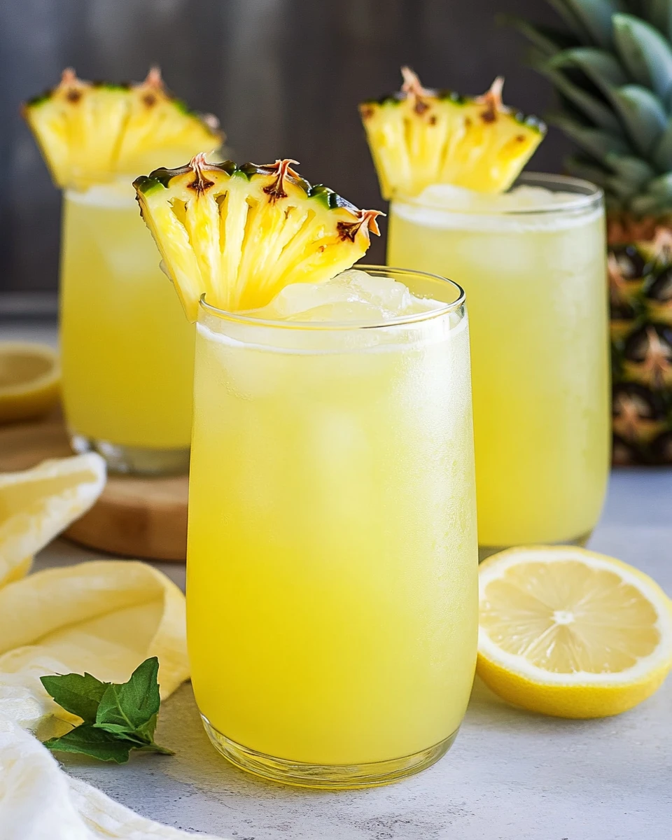 Easy Pineapple Lemonade Recipe