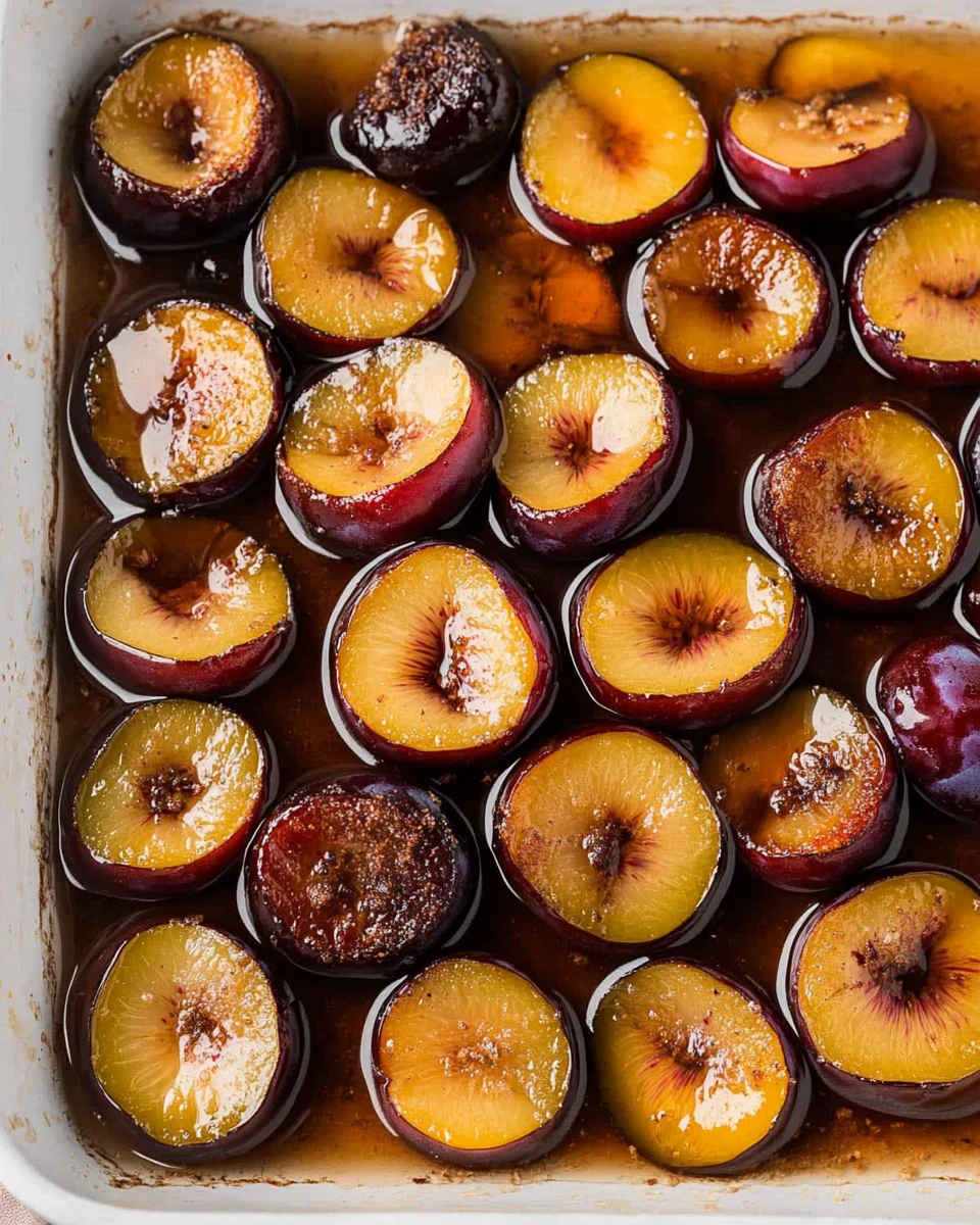 Easy Roasted Plums Recipe