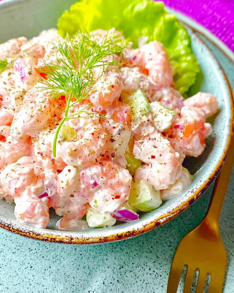 Easy Cold Dill Shrimp Salad Recipe