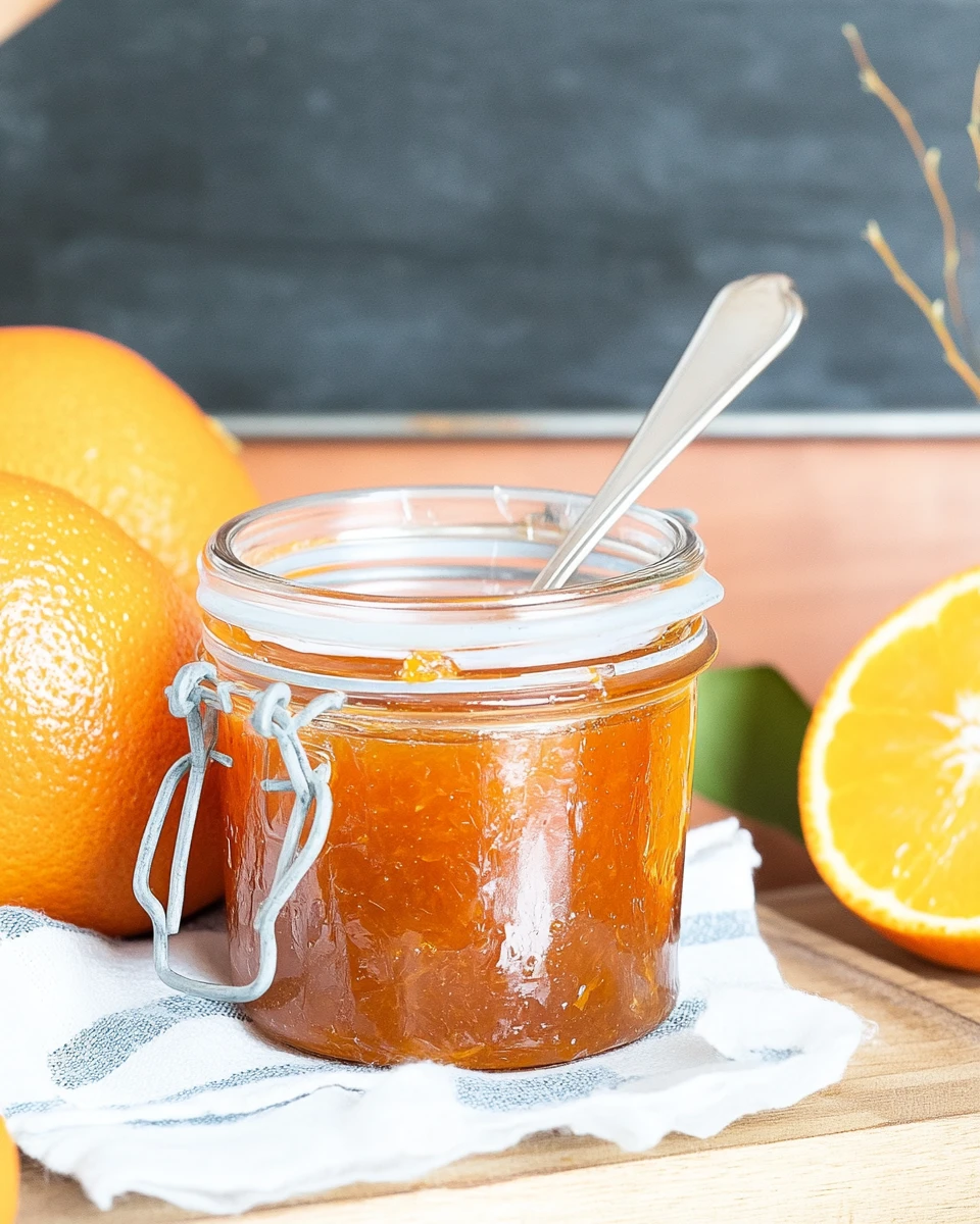 Best Old Fashioned Orange Marmalade Recipe