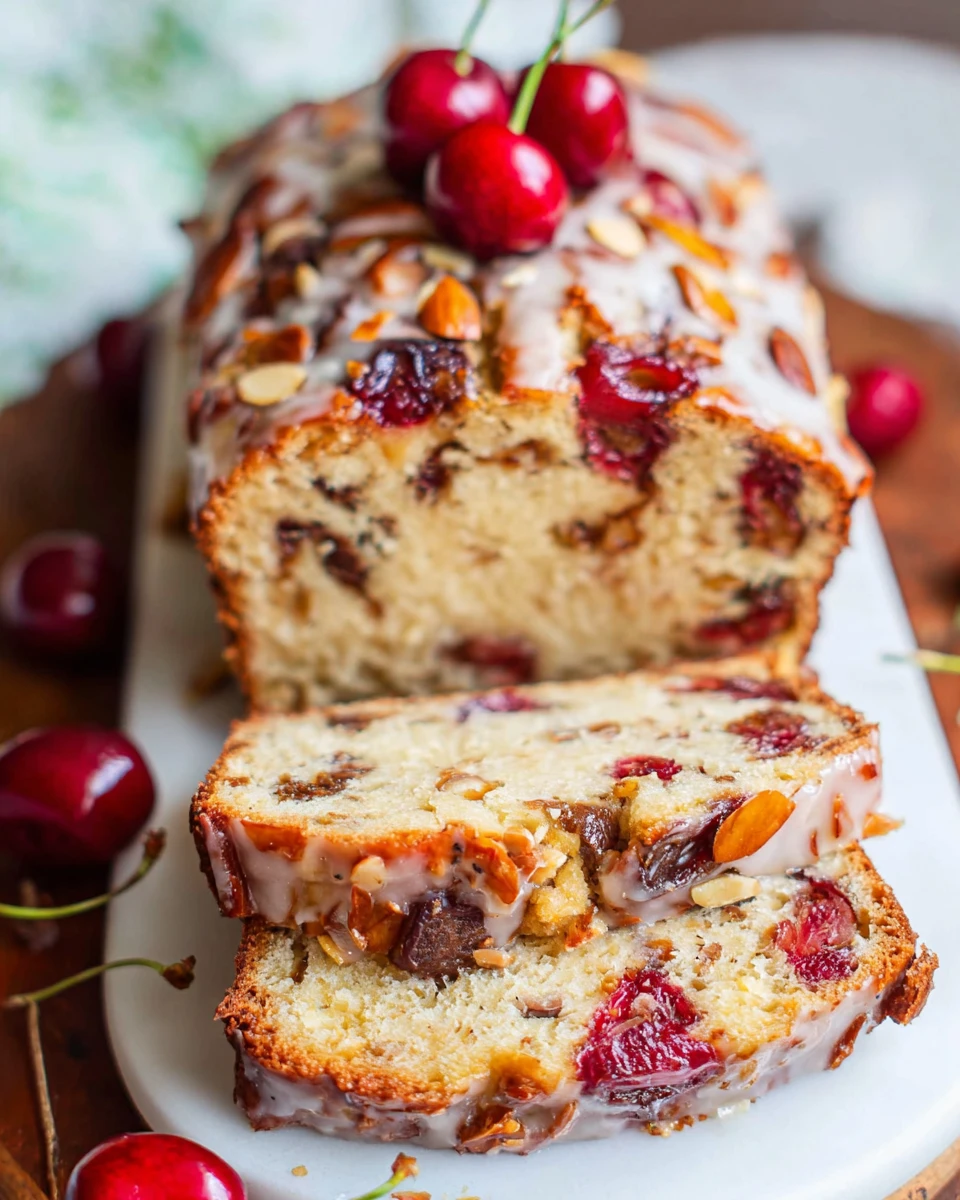 Easy Almond Cherry Bread Recipe