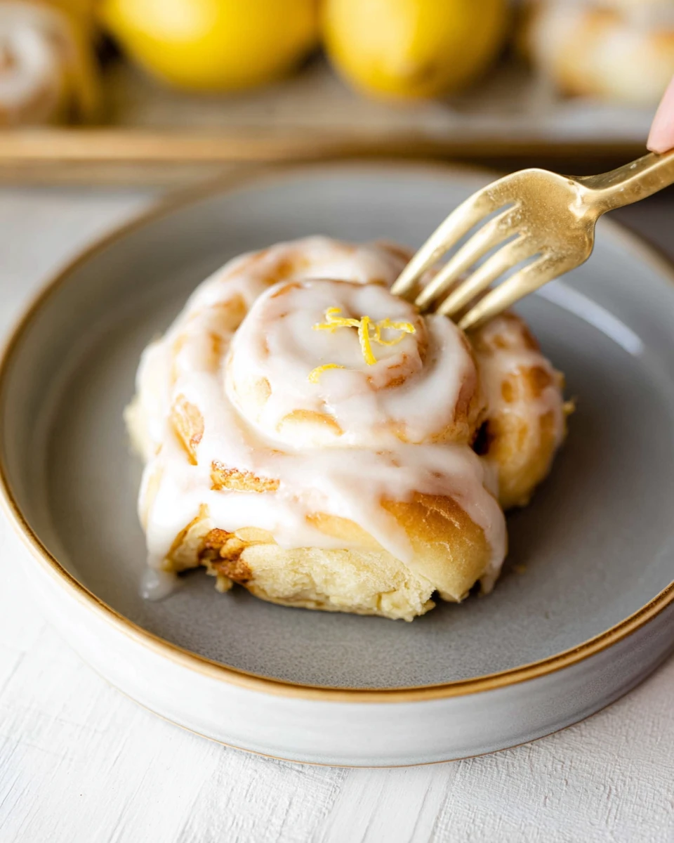 Best Lemon Sweet Rolls Recipe