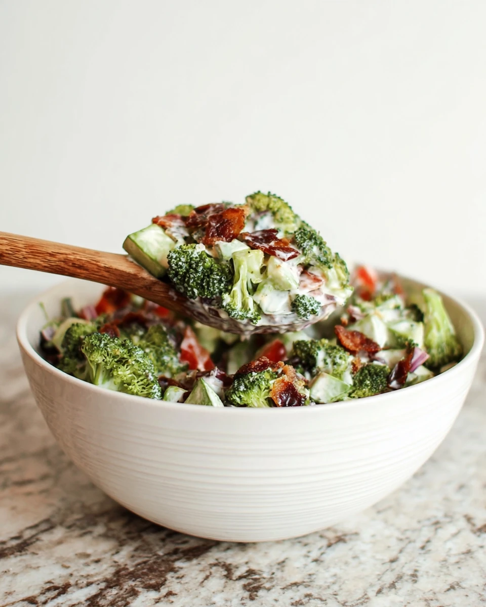 Easy Mom’s Broccoli Salad Recipe