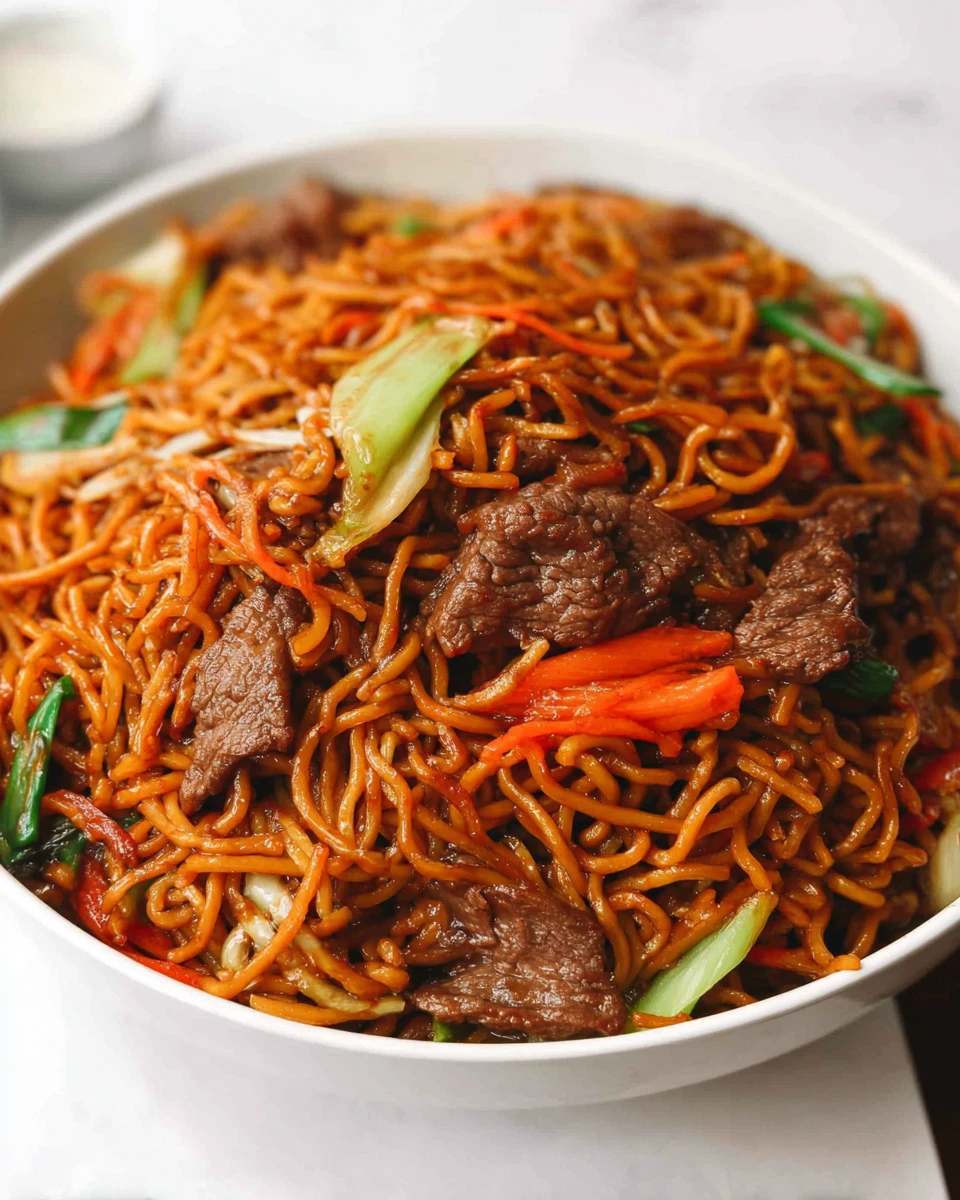 Quick Beef Chow Mein Recipe