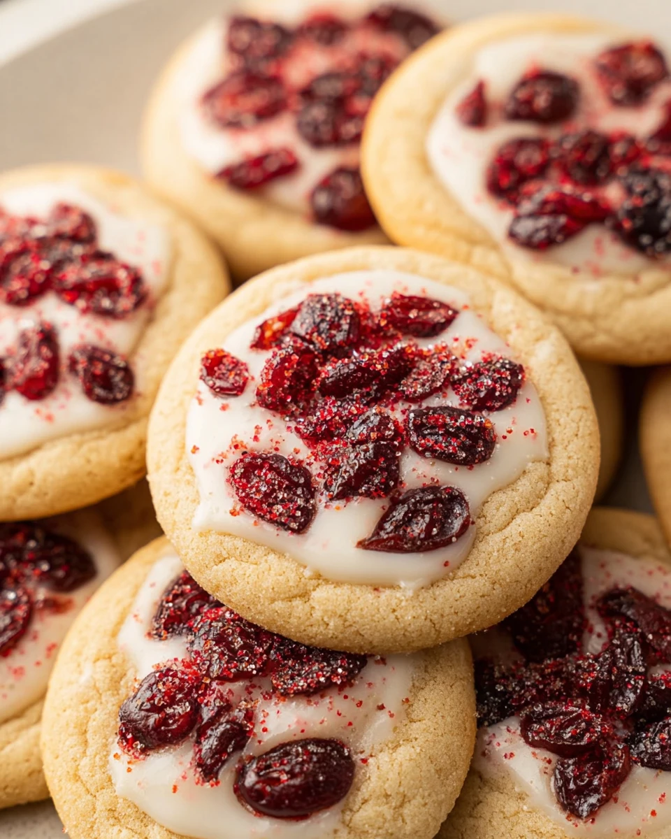 Easy Cranberry Cookies Recipe