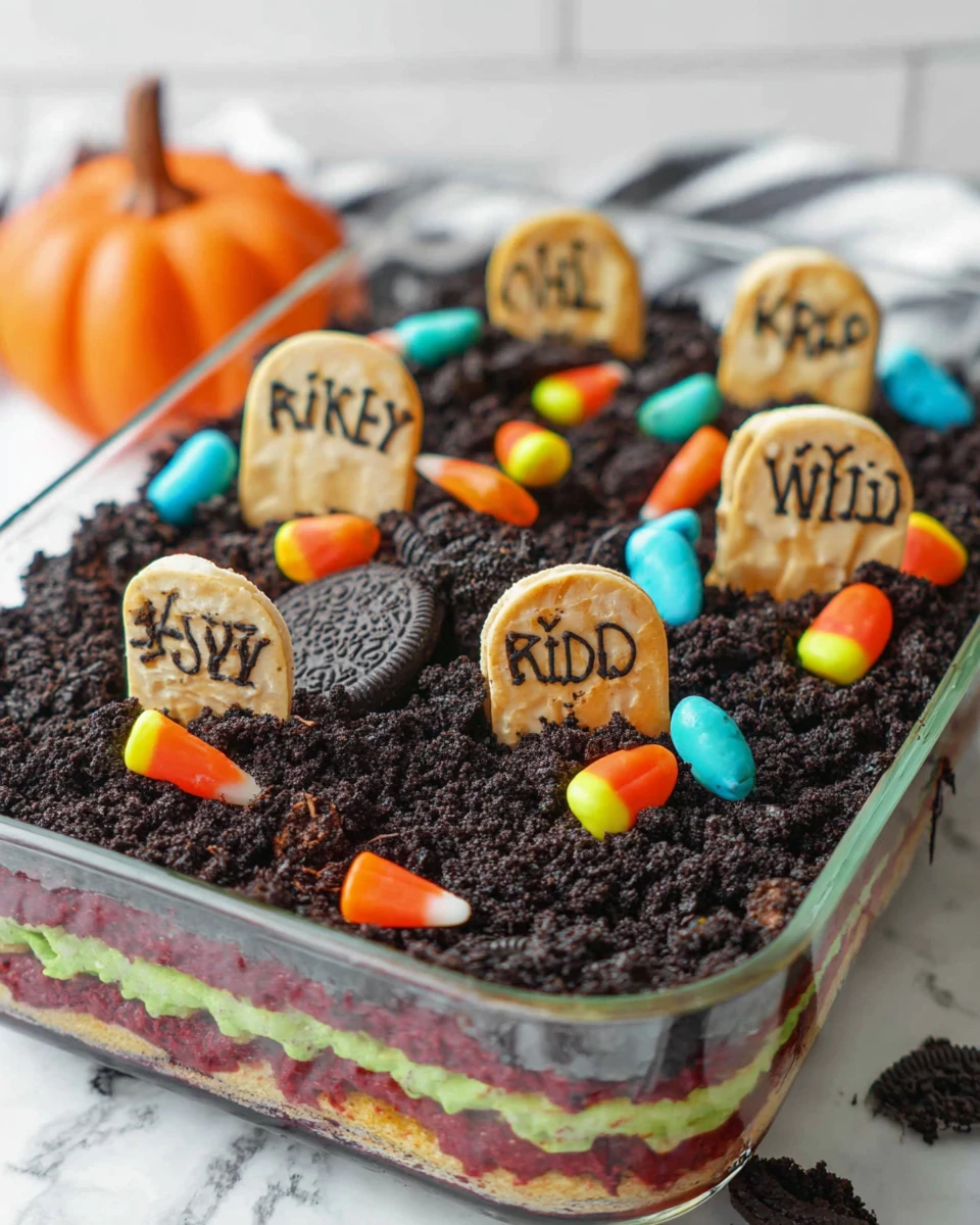 Easy Graveyard Cake Recipe