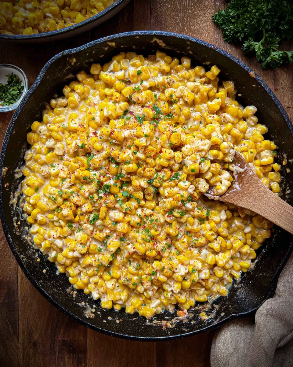 Quick Hot Honey Skillet Corn Recipe