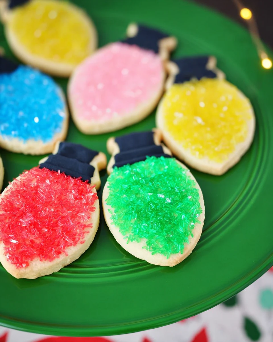 Best Christmas Lights Sugar Cookies Recipe