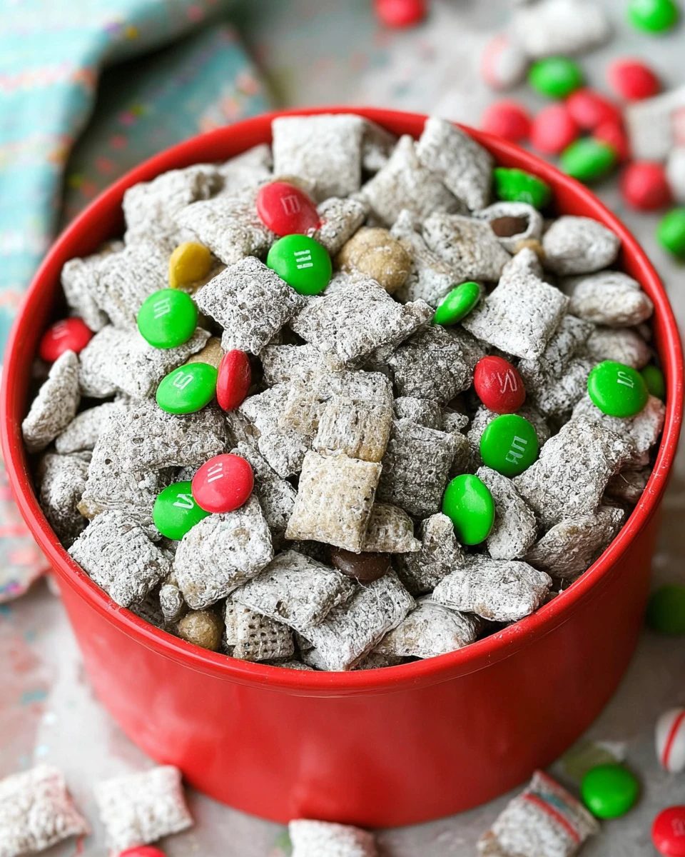 Quick Vanilla Pudding Puppy Chow Recipe