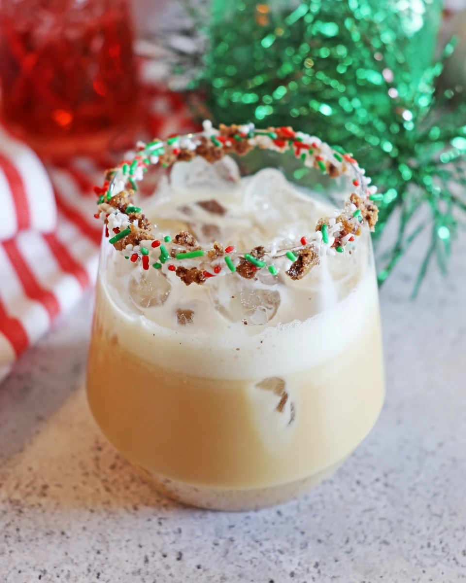 Easy Christmas Cookie Cocktail