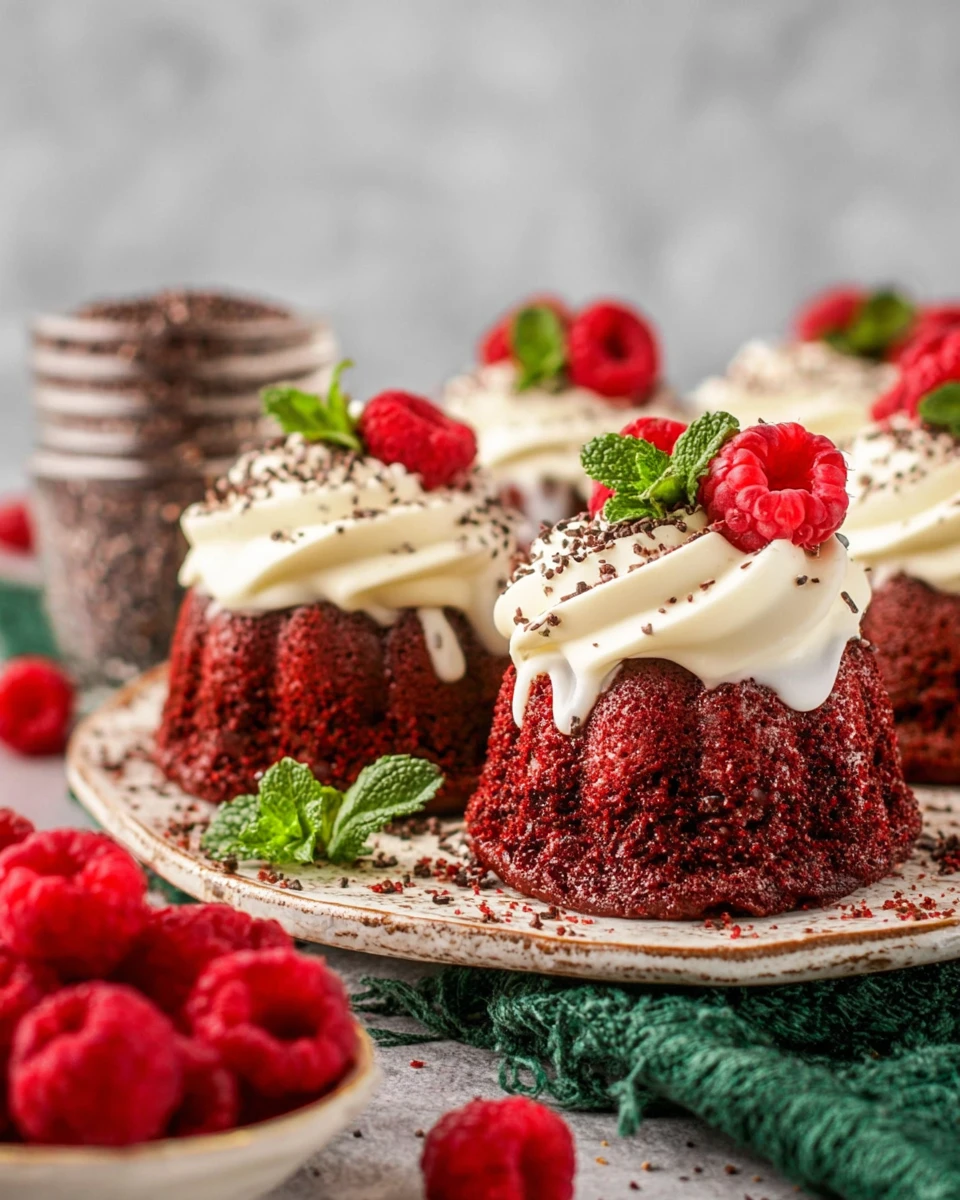 Best Mini Red Velvet Bundt Cakes Recipe