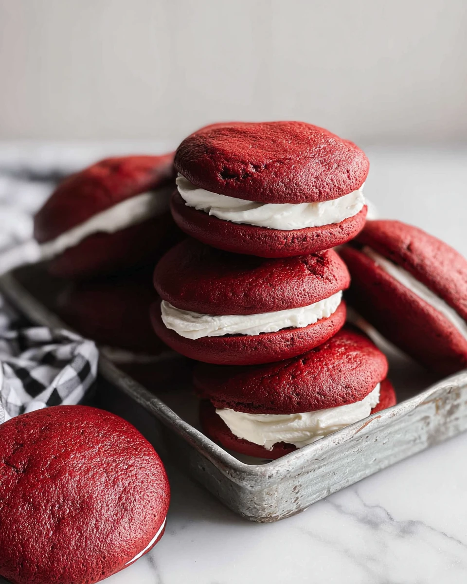 Best Red Velvet Whoopie Pies Recipe