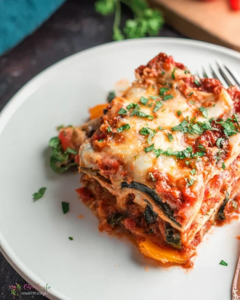 Easy Vegetarian Lasagna Recipe
