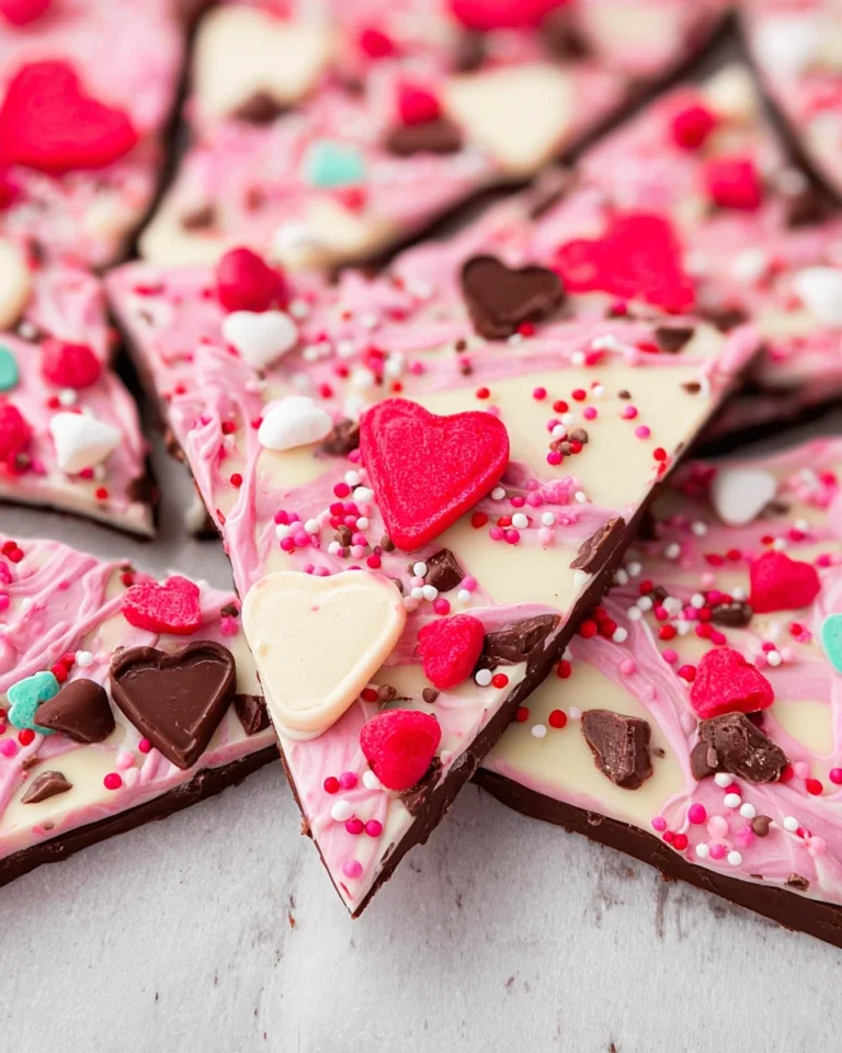 Easy Valentine’s Day Bark Recipe