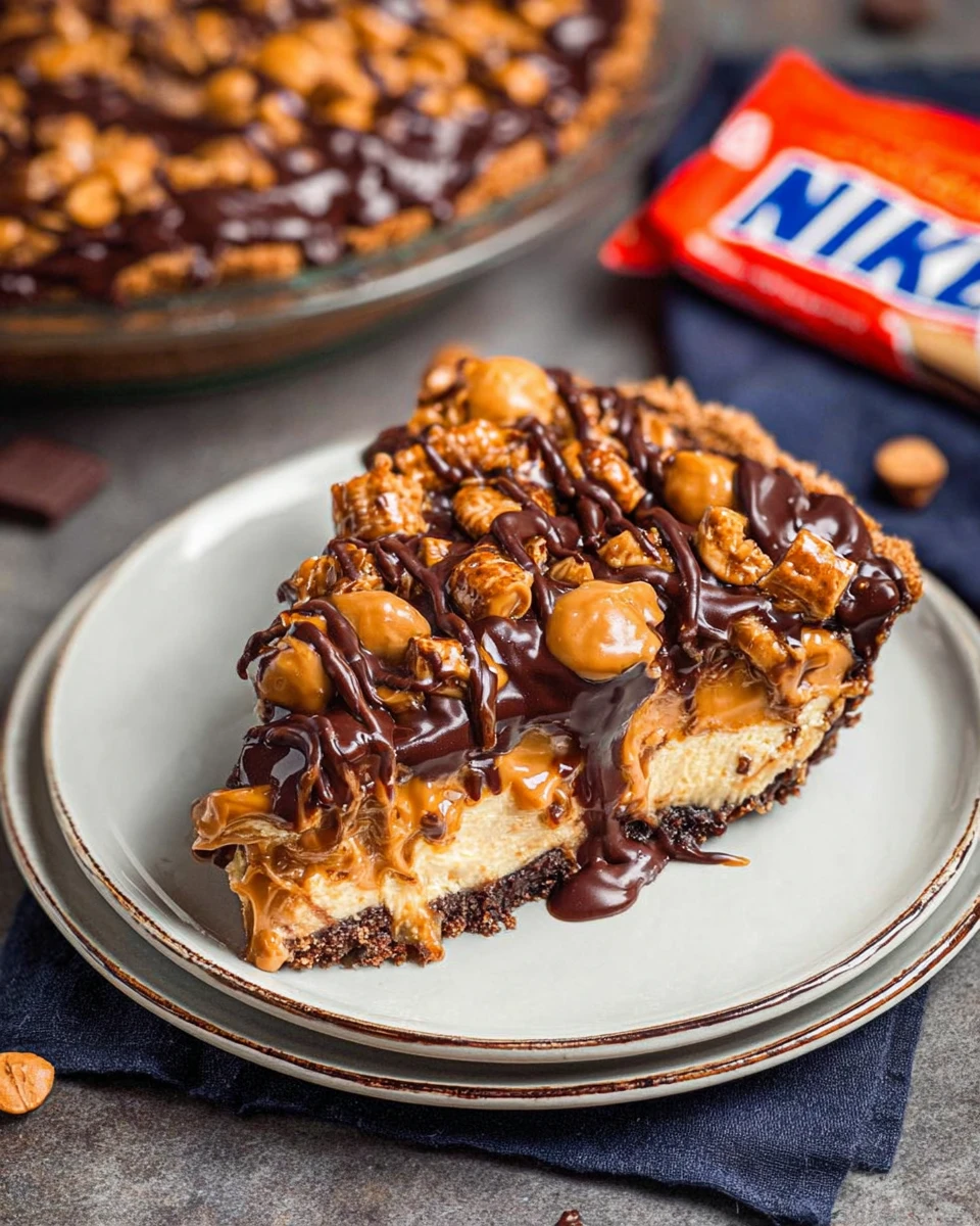 Best Snickers Pie Recipe